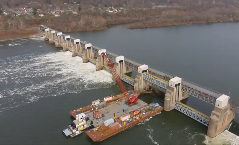 Montgomery Locks & Dam: Secant Pile Construction Project
